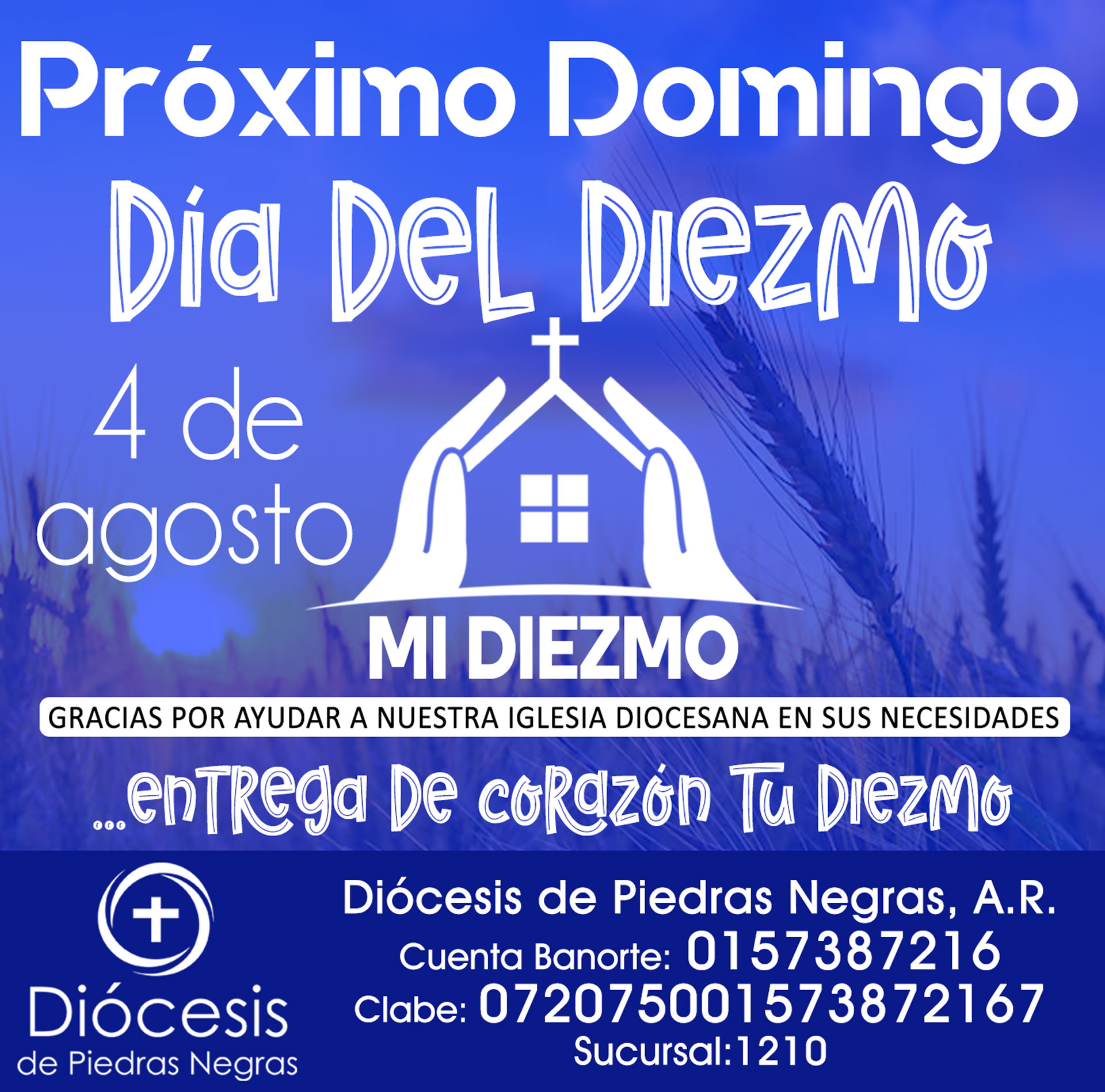 Diezmo – Mi Diócesis de Piedras Negras